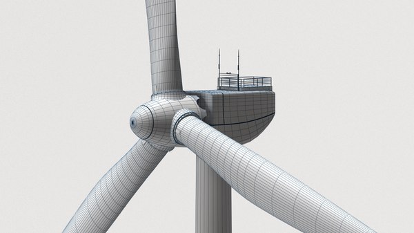 modelo 3d Wind farm construction - TurboSquid 2053223