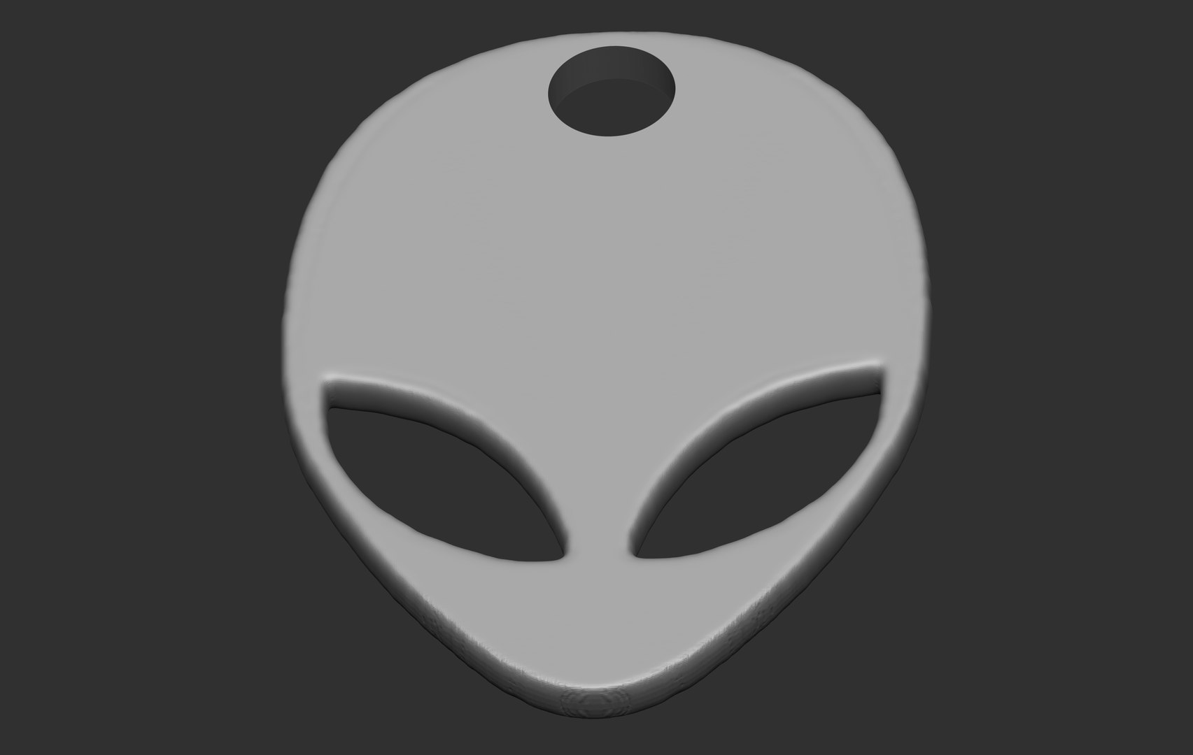 3D Alien Medallion 3D Print Jewelry - TurboSquid 1977703