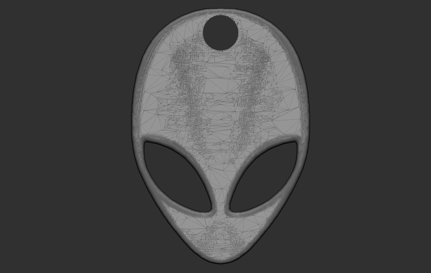 3D Alien Medallion 3D Print Jewelry - TurboSquid 1977703