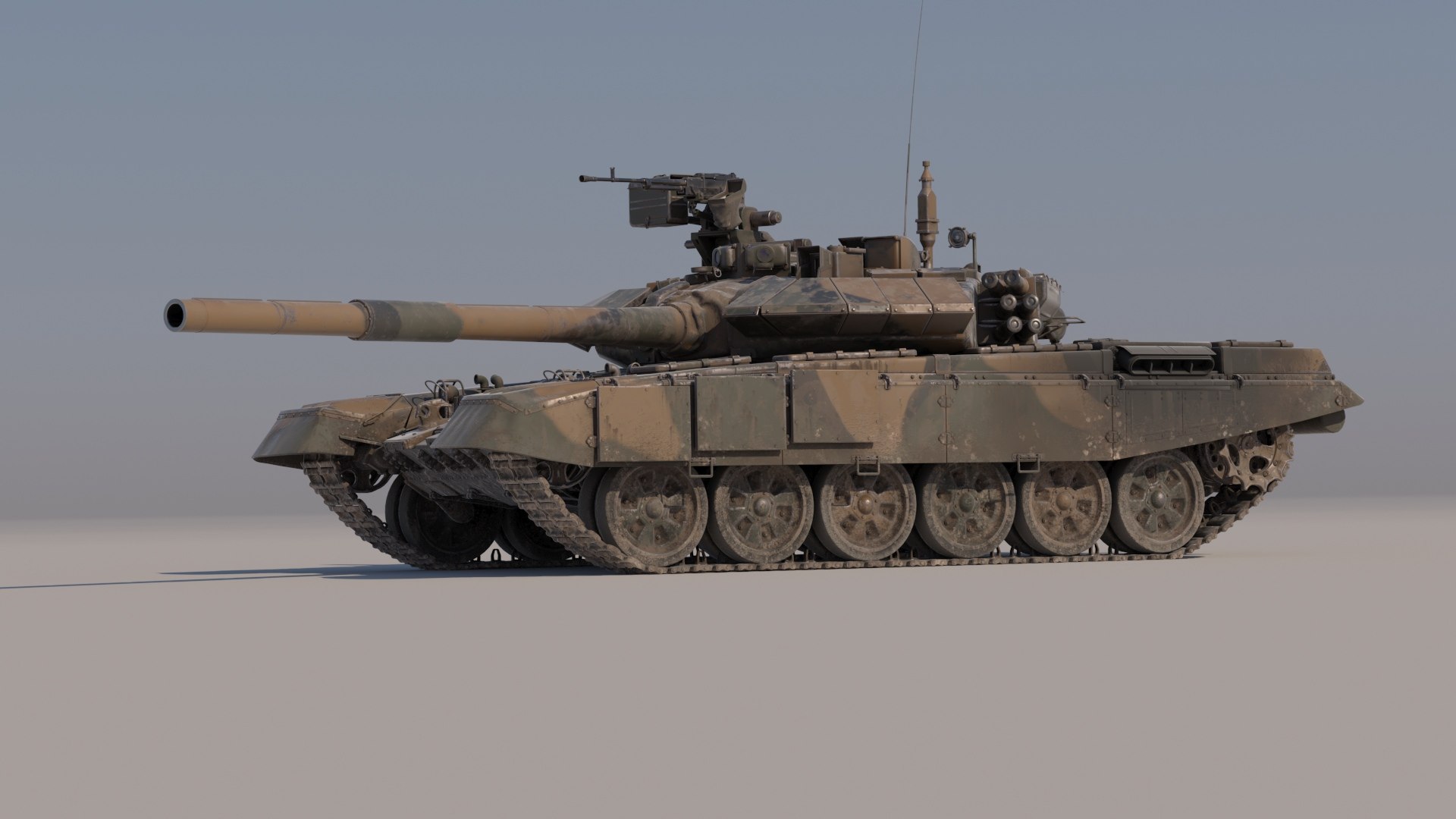 T-90 Russian Main Battle Tank 3D Model - TurboSquid 1764843