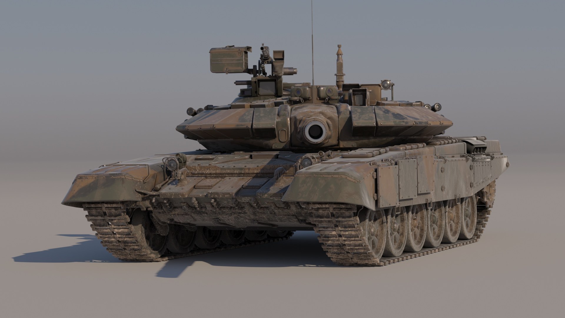 T-90 Russian Main Battle Tank 3D Model - TurboSquid 1764843