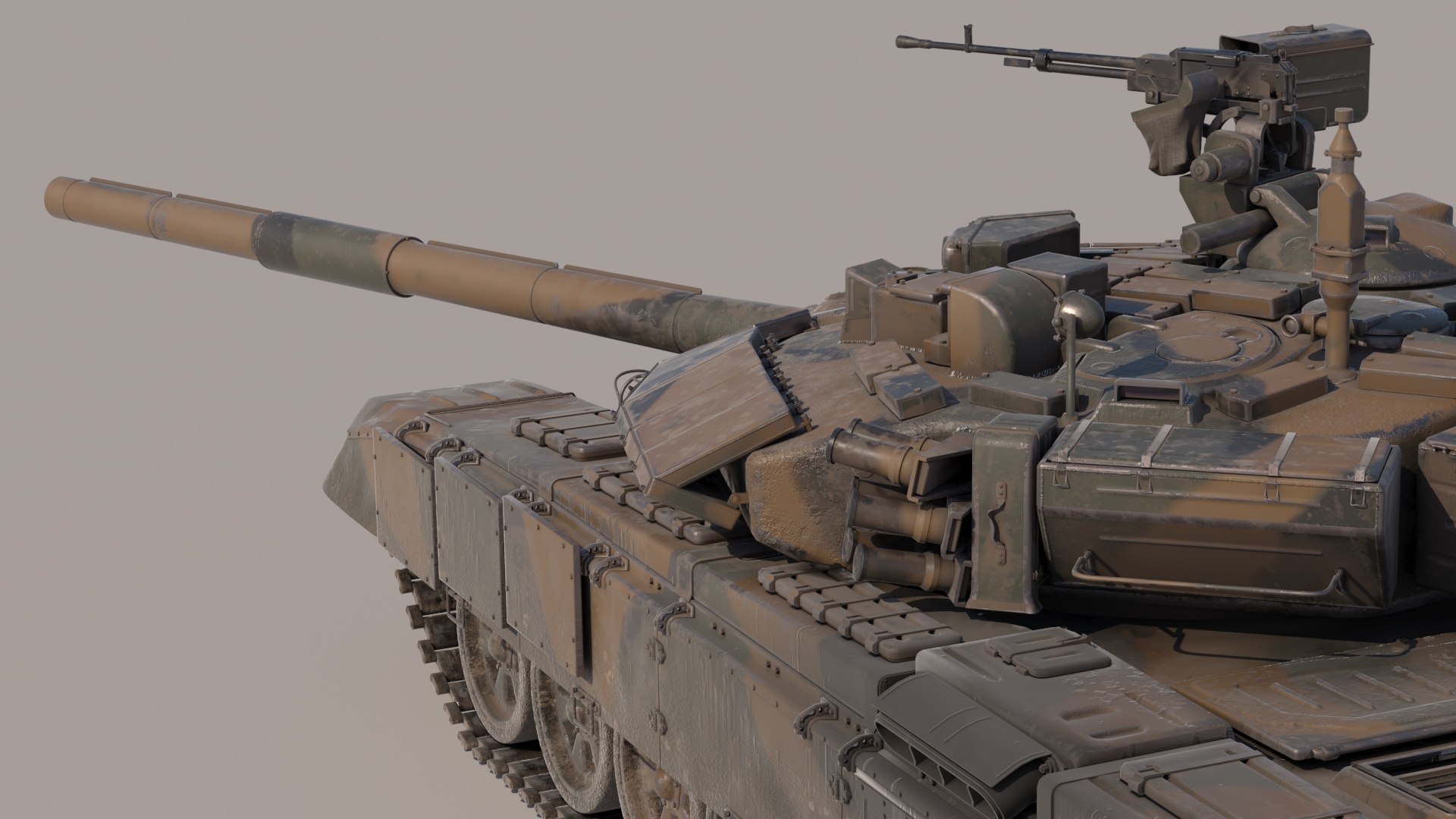 T-90 Russian Main Battle Tank 3D Model - TurboSquid 1764843