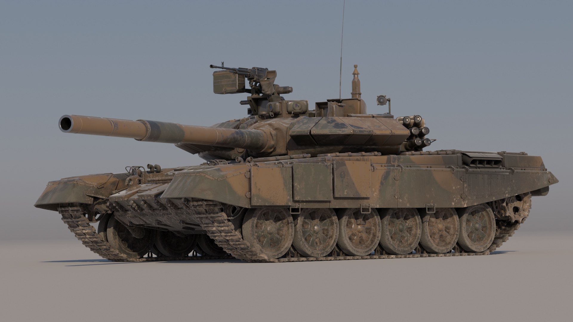 T-90 Russian Main Battle Tank 3D Model - TurboSquid 1764843