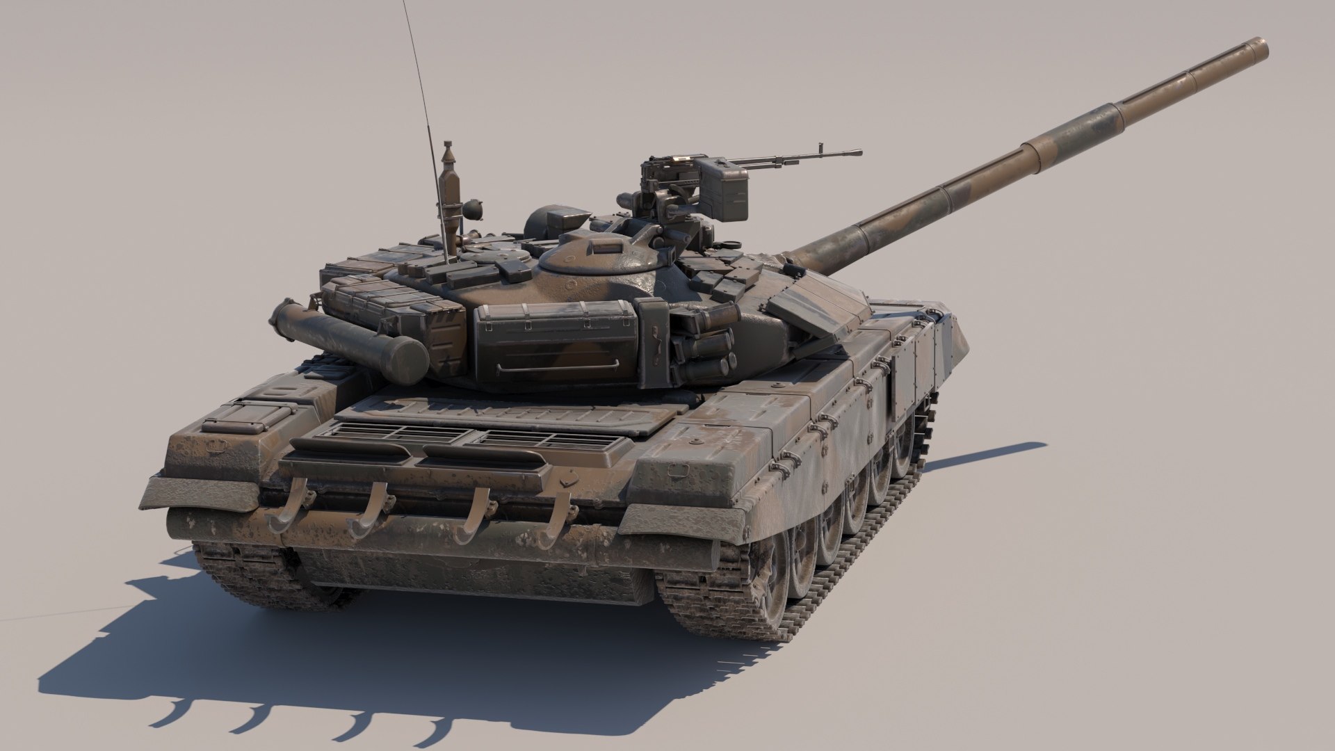 T-90 Russian Main Battle Tank 3D Model - TurboSquid 1764843