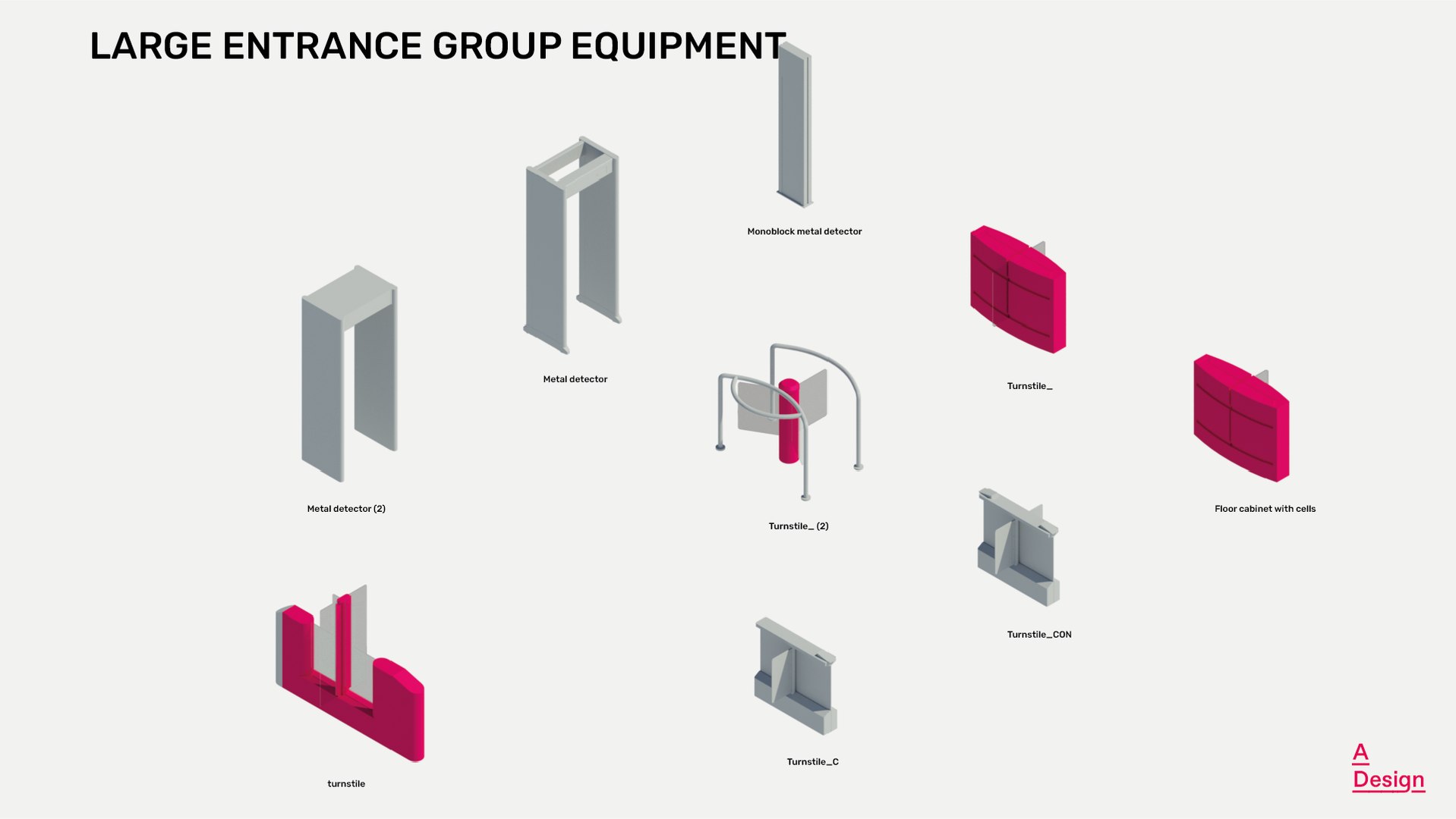 Entry Group 3D - TurboSquid 1940055