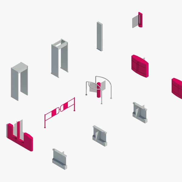 turnstile subway 01 3d max