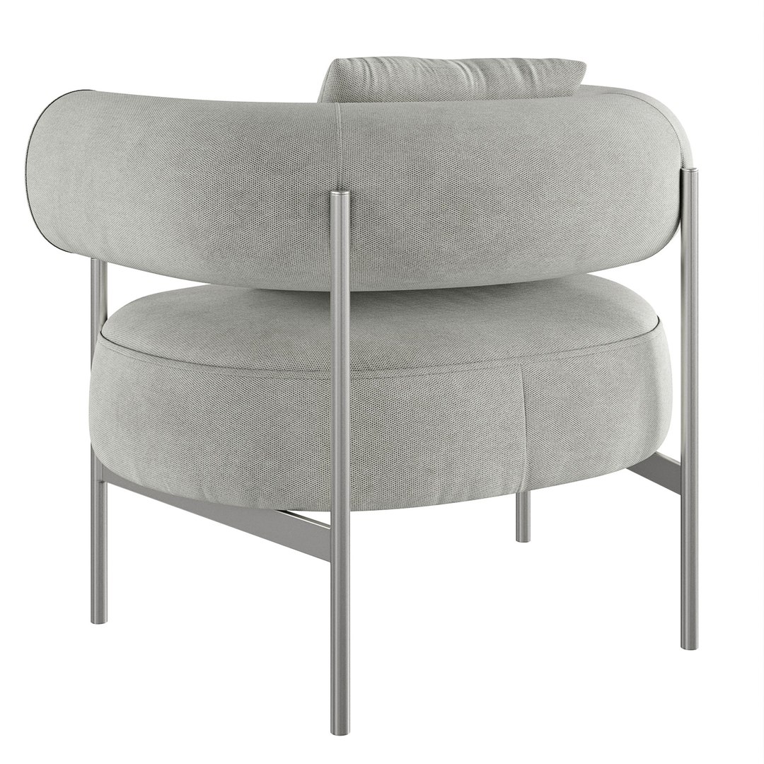 Armchair Aleia 3D Model - TurboSquid 2071260