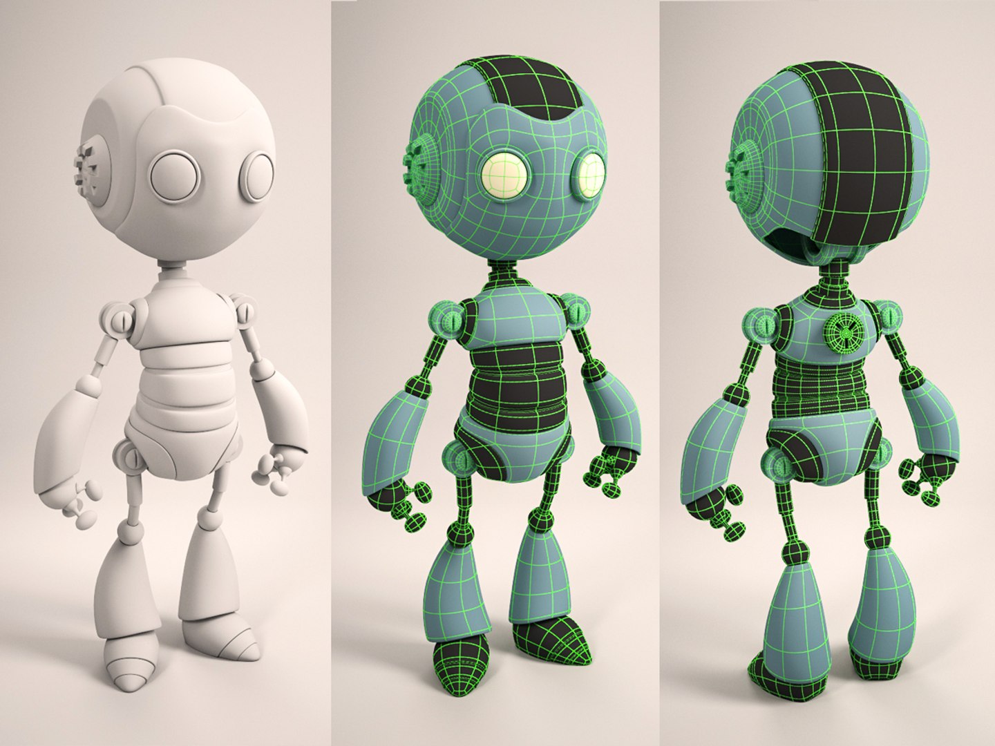 Robot 3D - TurboSquid 1029063