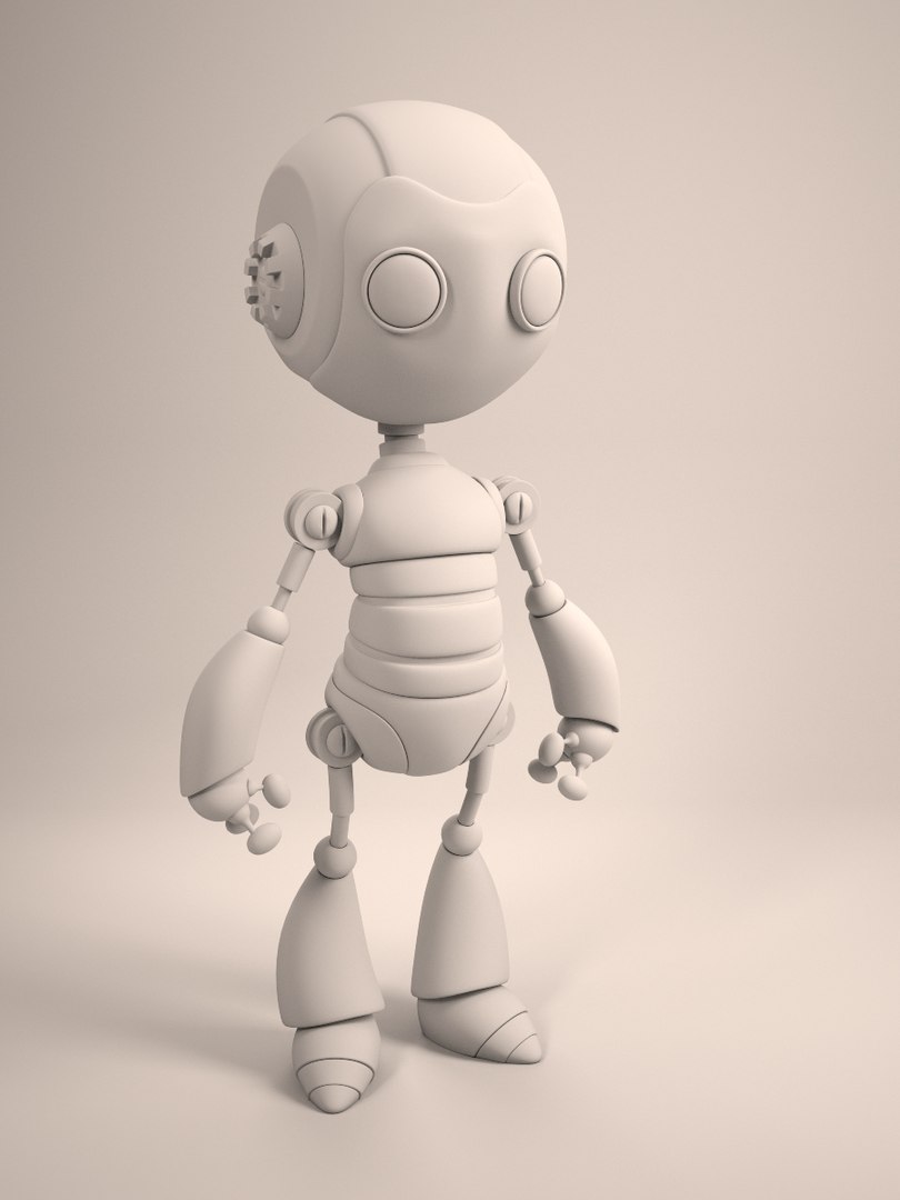 Robot 3D - TurboSquid 1029063