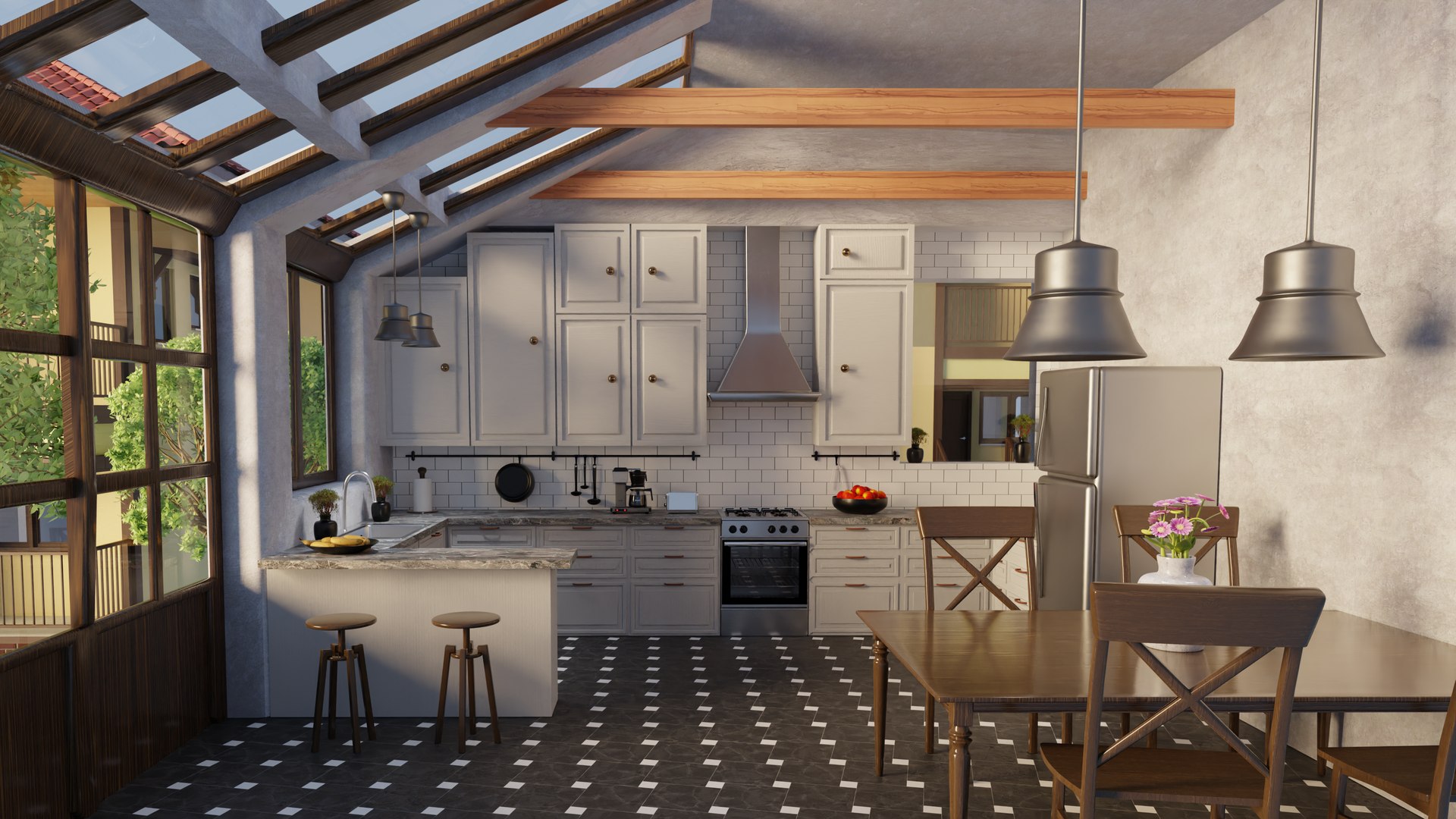 Modern Kitchen 3D Model 3D Model - TurboSquid 2414930