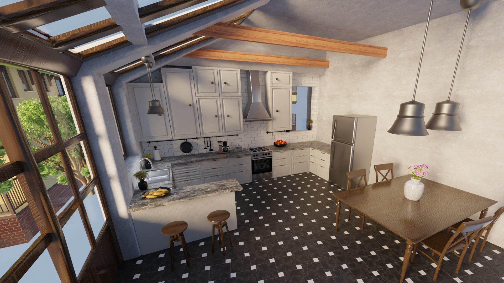 Modern Kitchen 3D Model 3D Model - TurboSquid 2414930