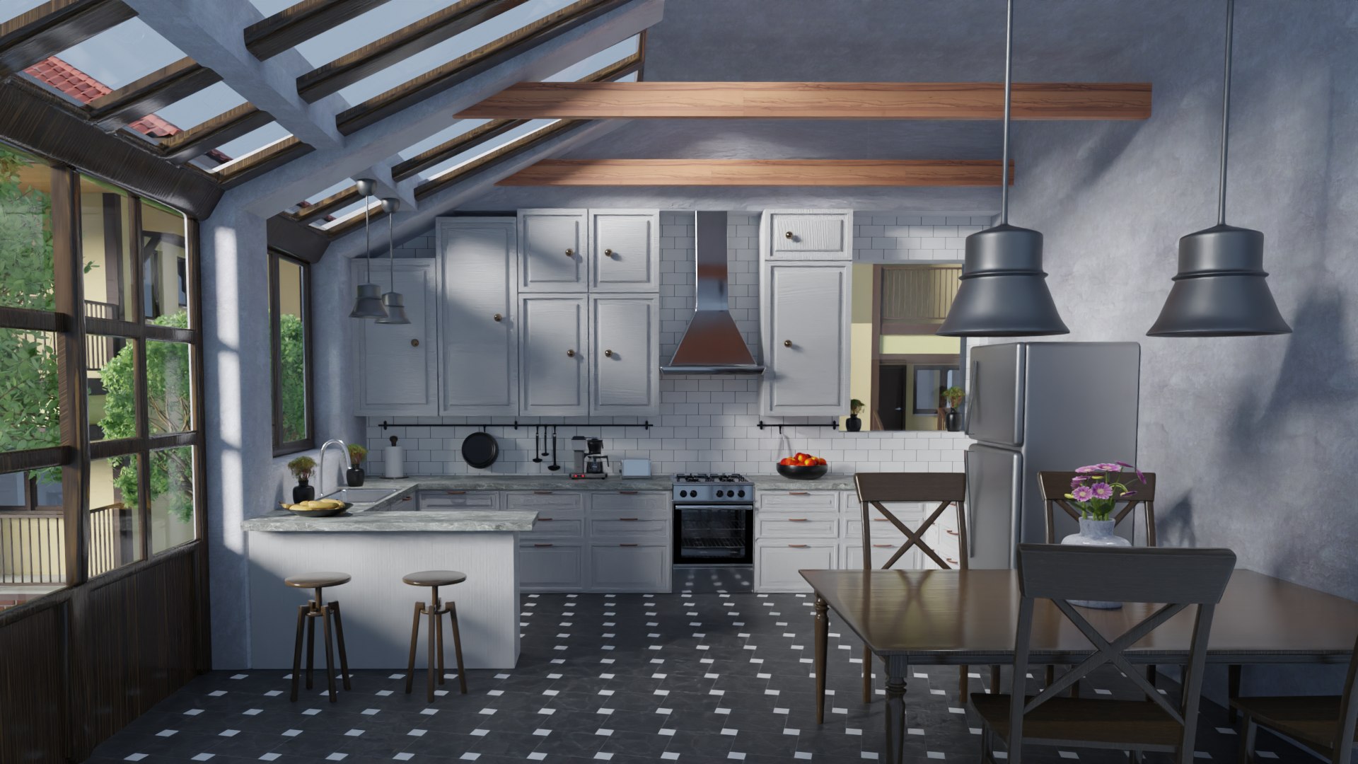 Modern Kitchen 3D Model 3D Model - TurboSquid 2414930