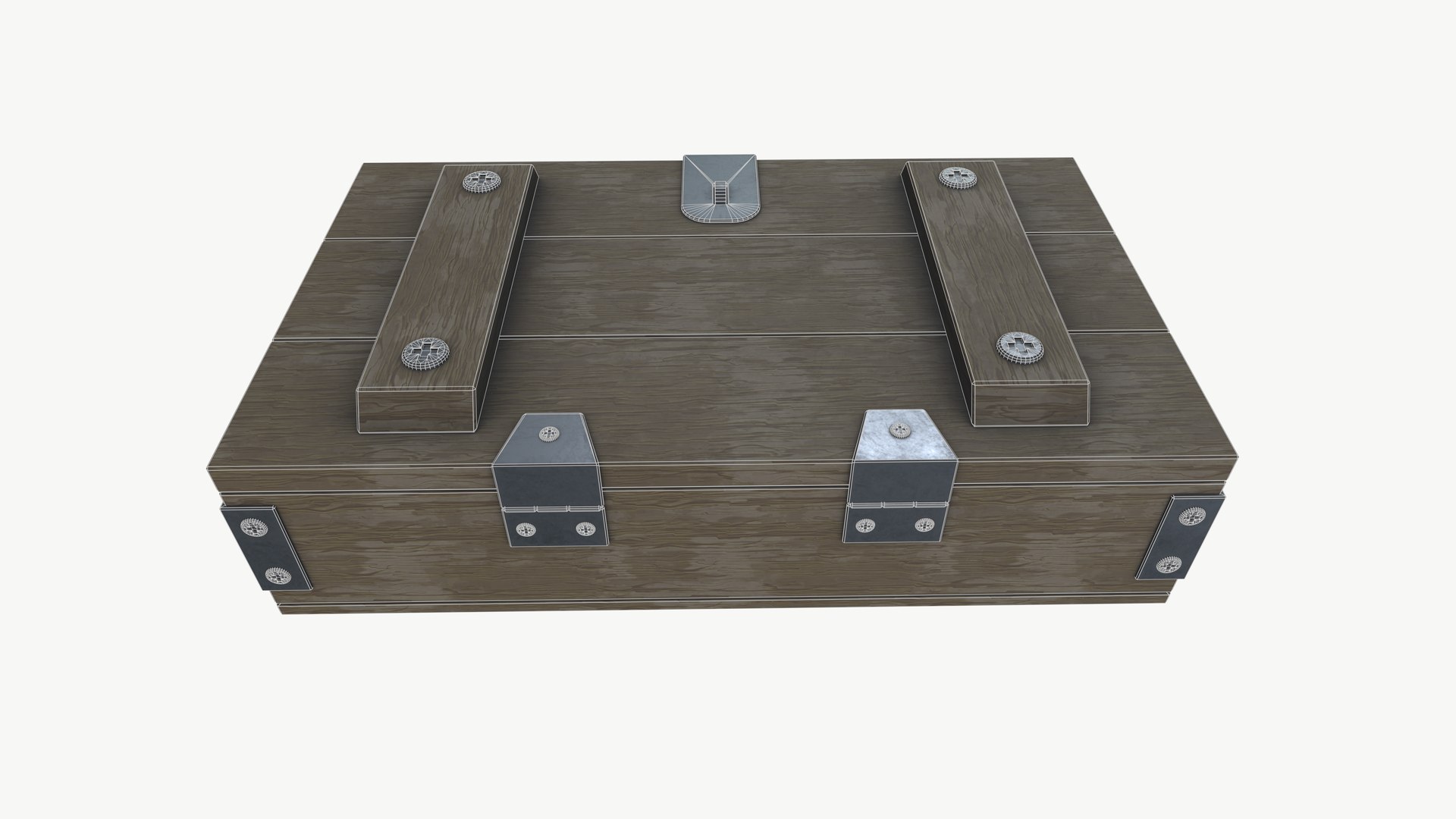 3D Army Crate - TurboSquid 2335556