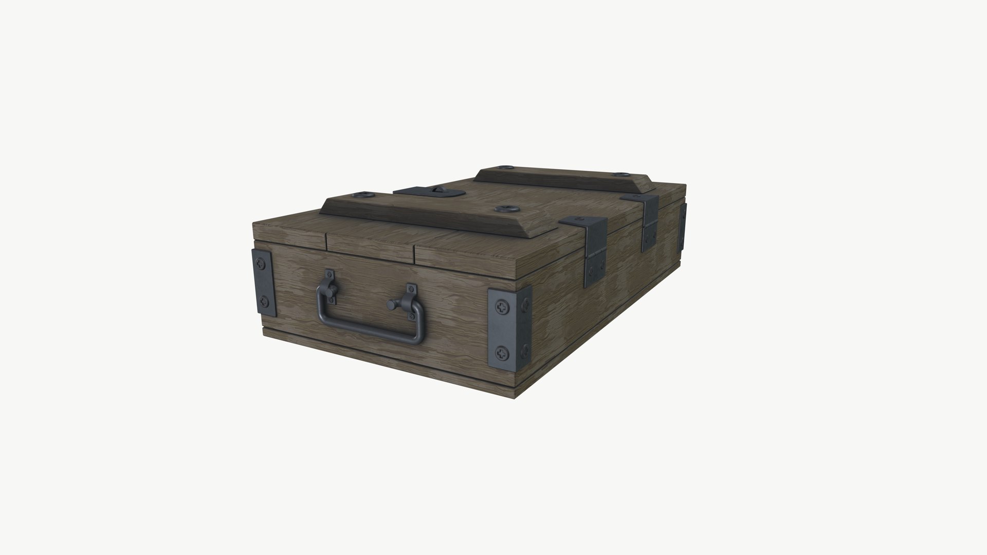 3D Army Crate - TurboSquid 2335556