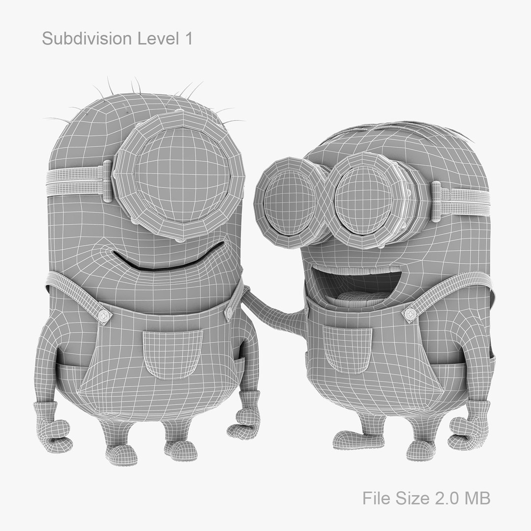 Minion Stuart Dave 3ds