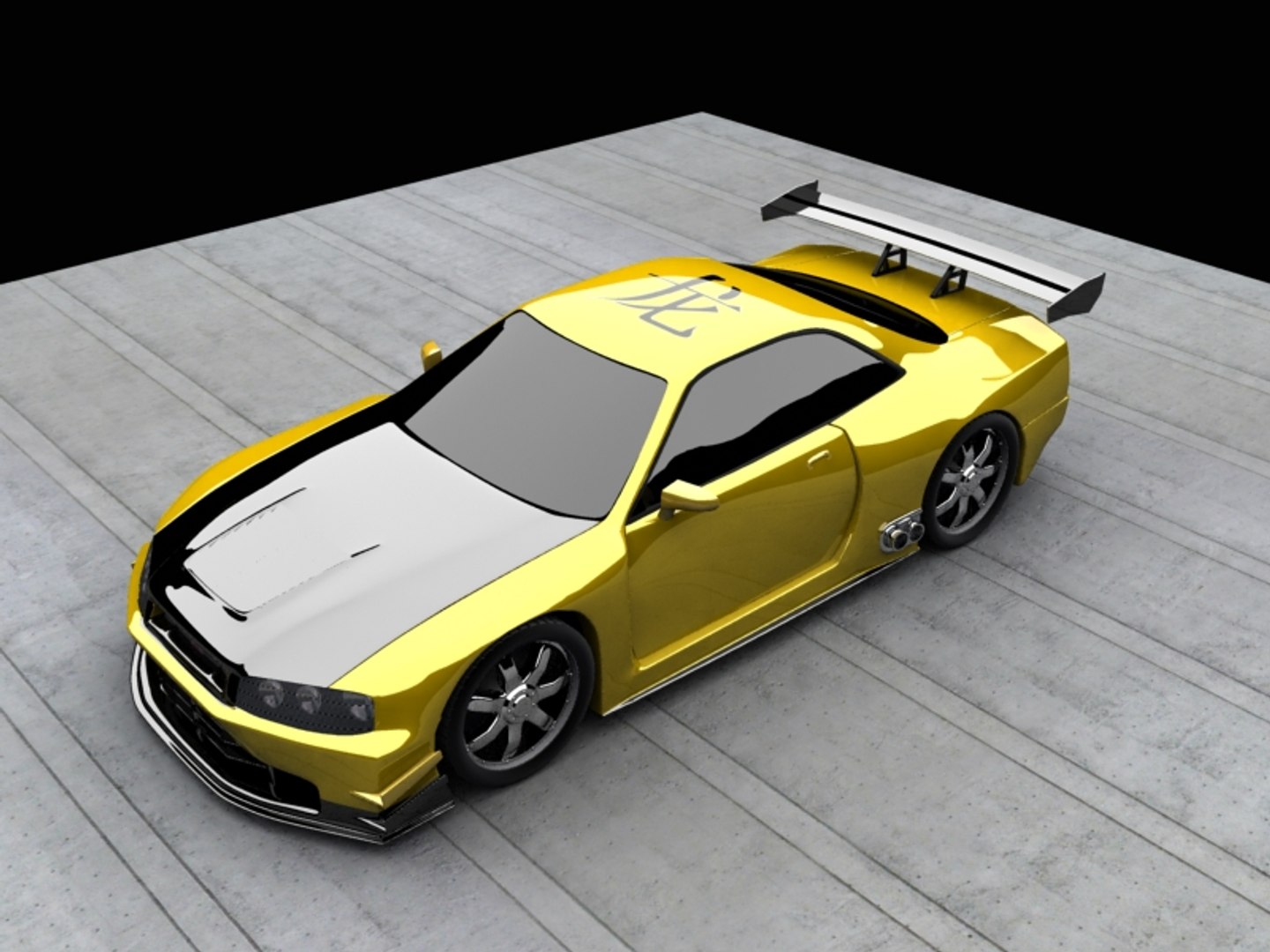 3d Model Nissan Skyline
