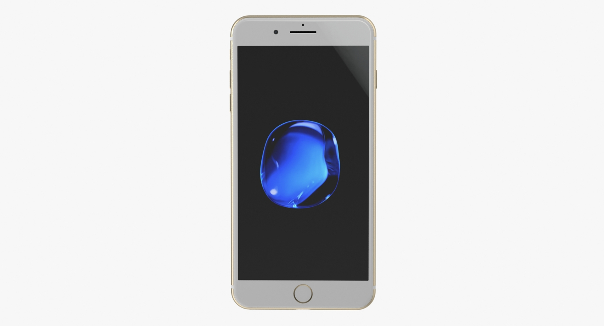 3d Model Of Iphone 7 Gold