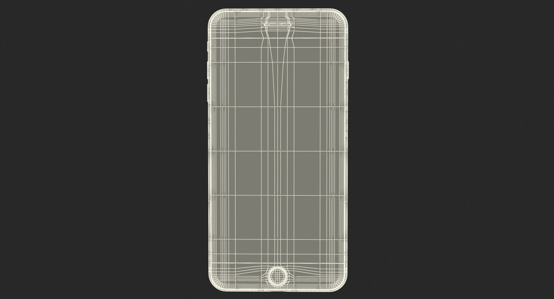 3d Model Of Iphone 7 Gold