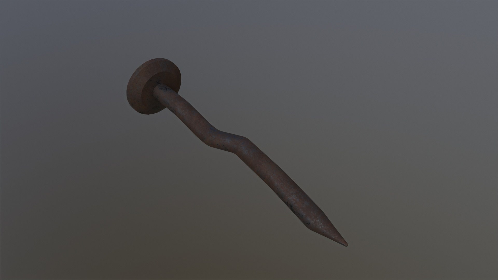 Rusty Nail 3D Model - TurboSquid 2101497