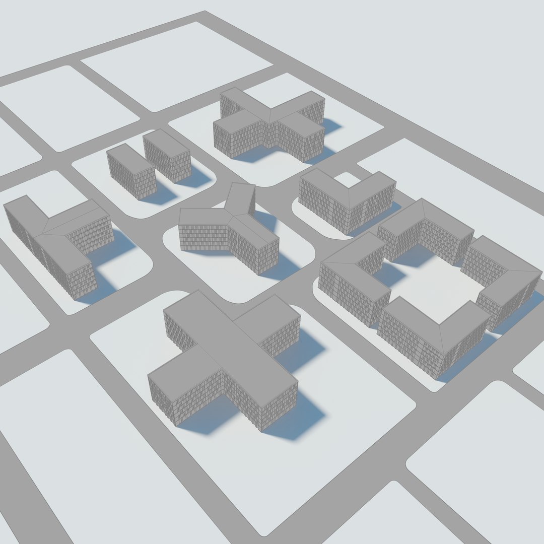 3D Concept Company Buildings Model - TurboSquid 1832800