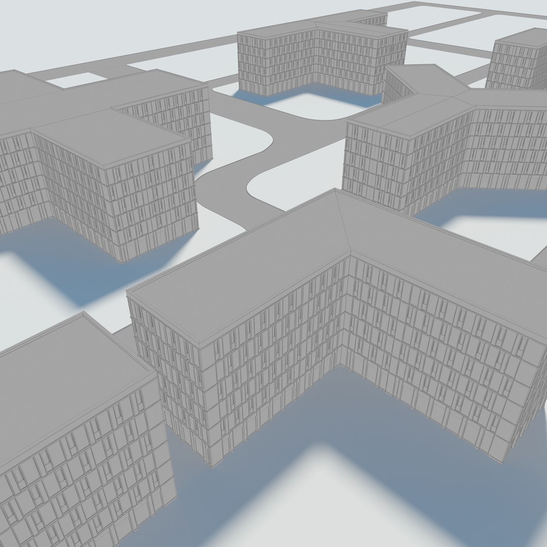 3D Concept Company Buildings Model - TurboSquid 1832800