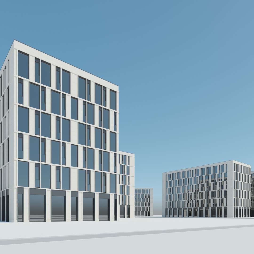 3D Concept Company Buildings Model - TurboSquid 1832800