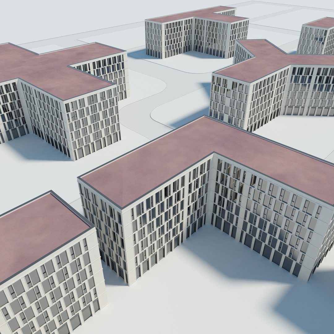 3D Concept Company Buildings Model - TurboSquid 1832800