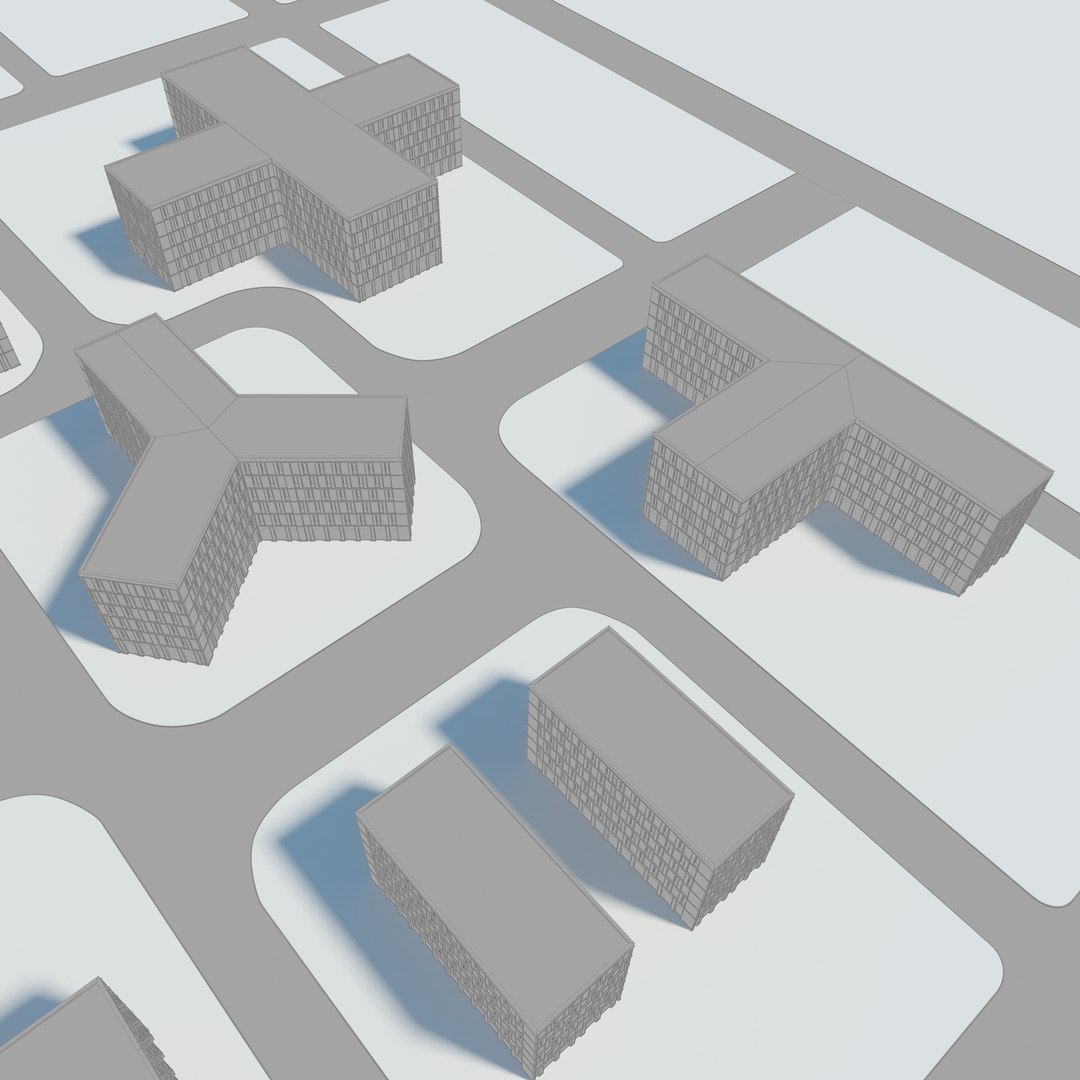 3D Concept Company Buildings Model - TurboSquid 1832800