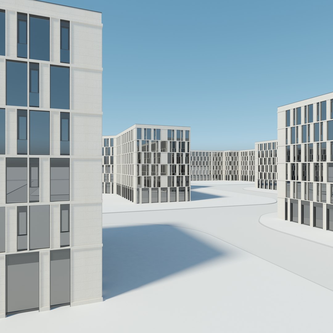 3D Concept Company Buildings Model - TurboSquid 1832800