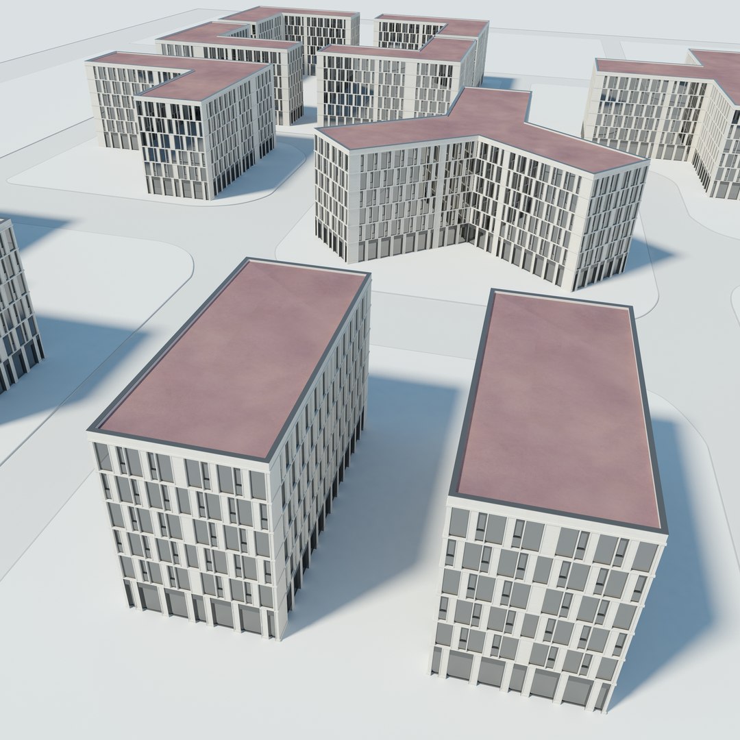 3D Concept Company Buildings Model - TurboSquid 1832800