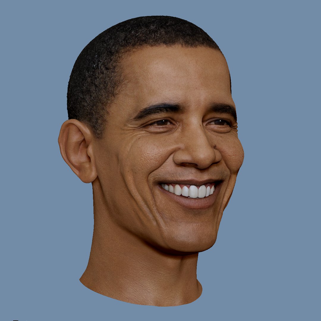 maya morphing smiling face portraits