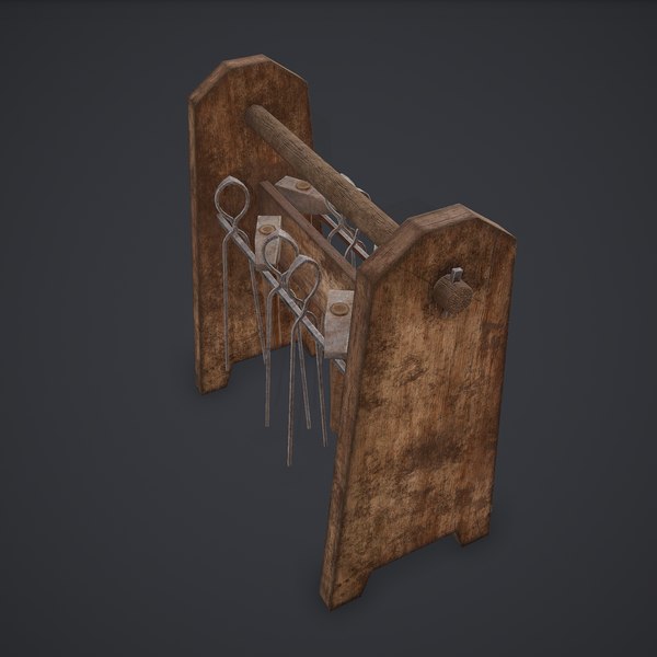Medieval Blacksmith Tool Rack 3D model - TurboSquid 1729299