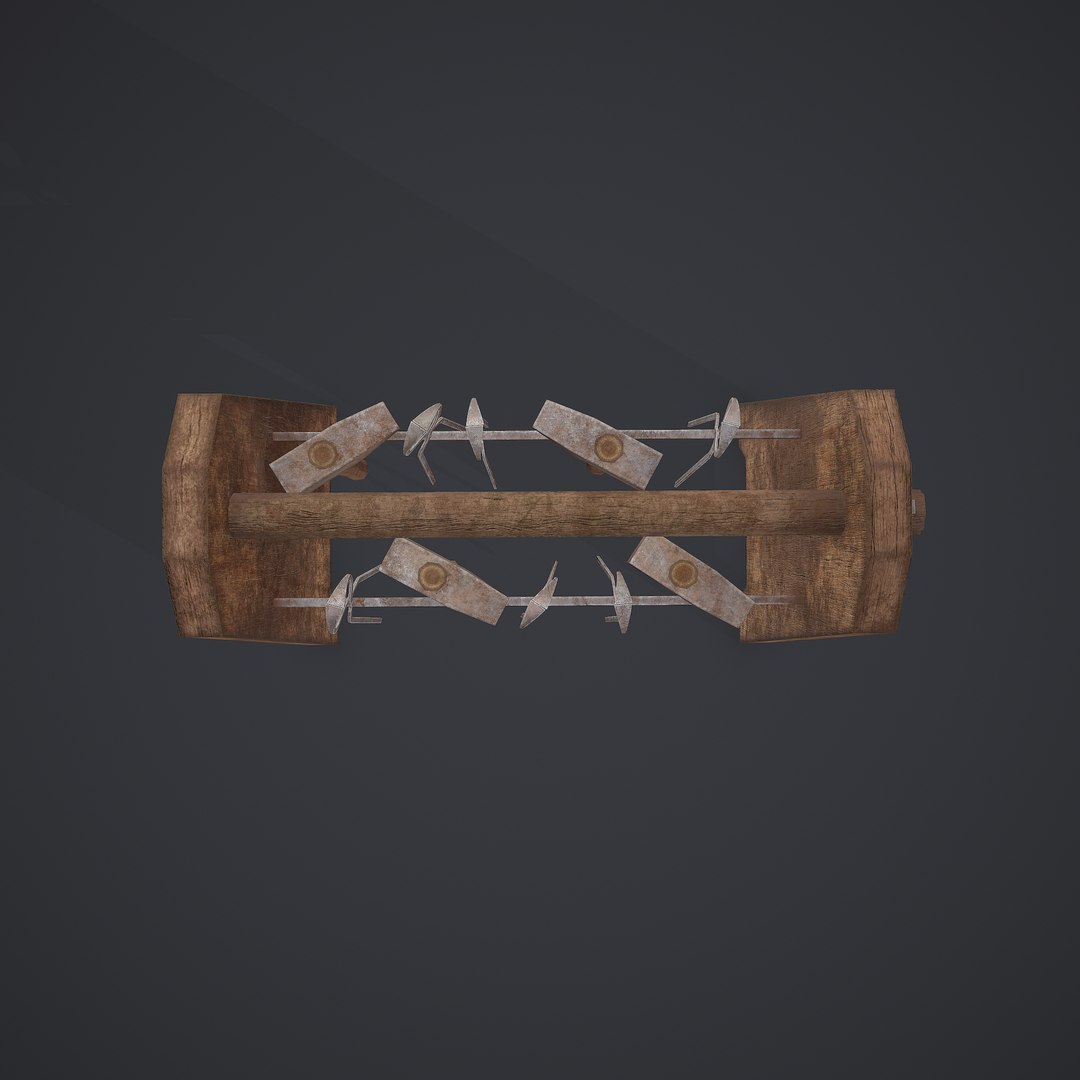 Medieval Blacksmith Tool Rack 3D model - TurboSquid 1729299
