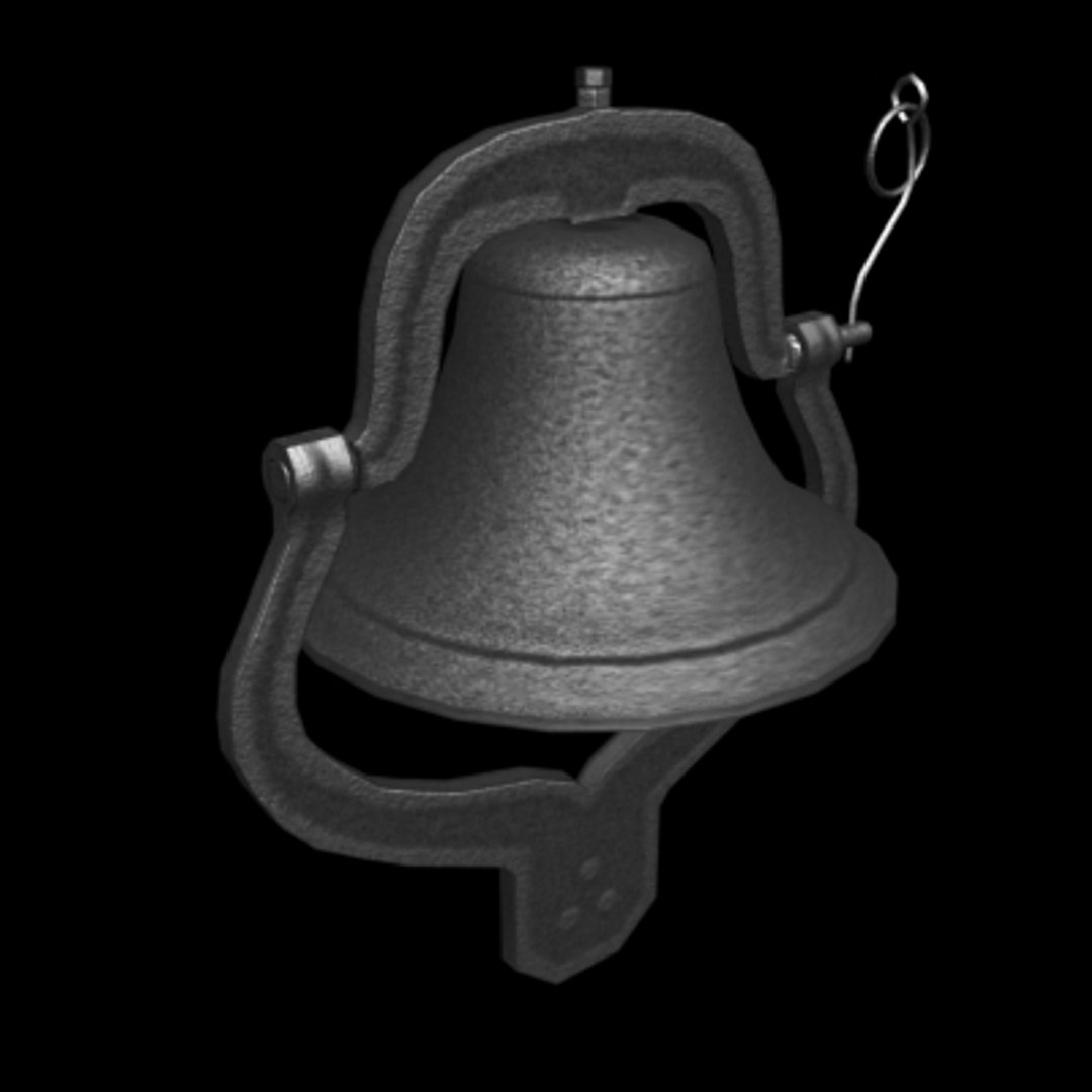 3d Model Cast Iron Bell