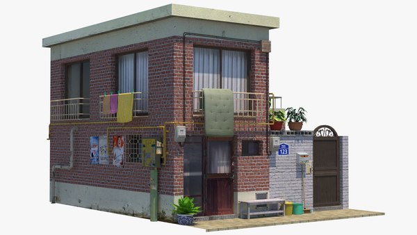 Korean House 3D - TurboSquid 1919144
