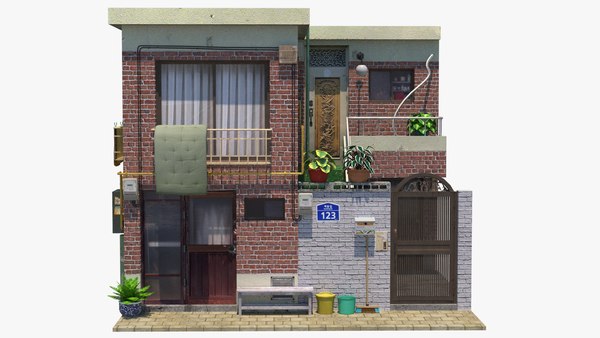 Korean House 3D - TurboSquid 1919144