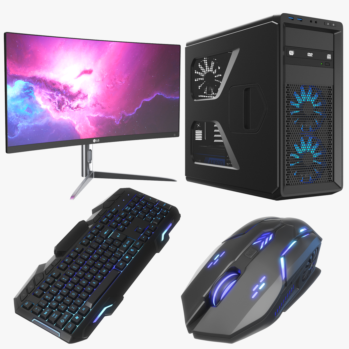 3D Desktop Computer model - TurboSquid 1830963