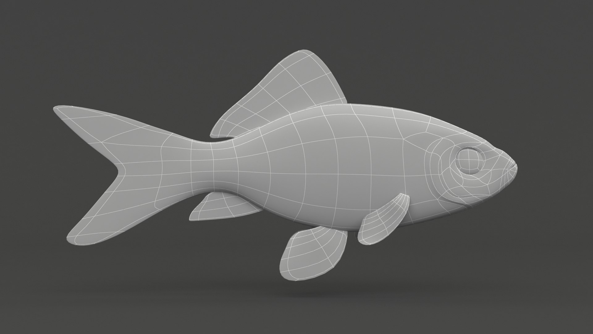 Gold Fish 3D Model - TurboSquid 2189037