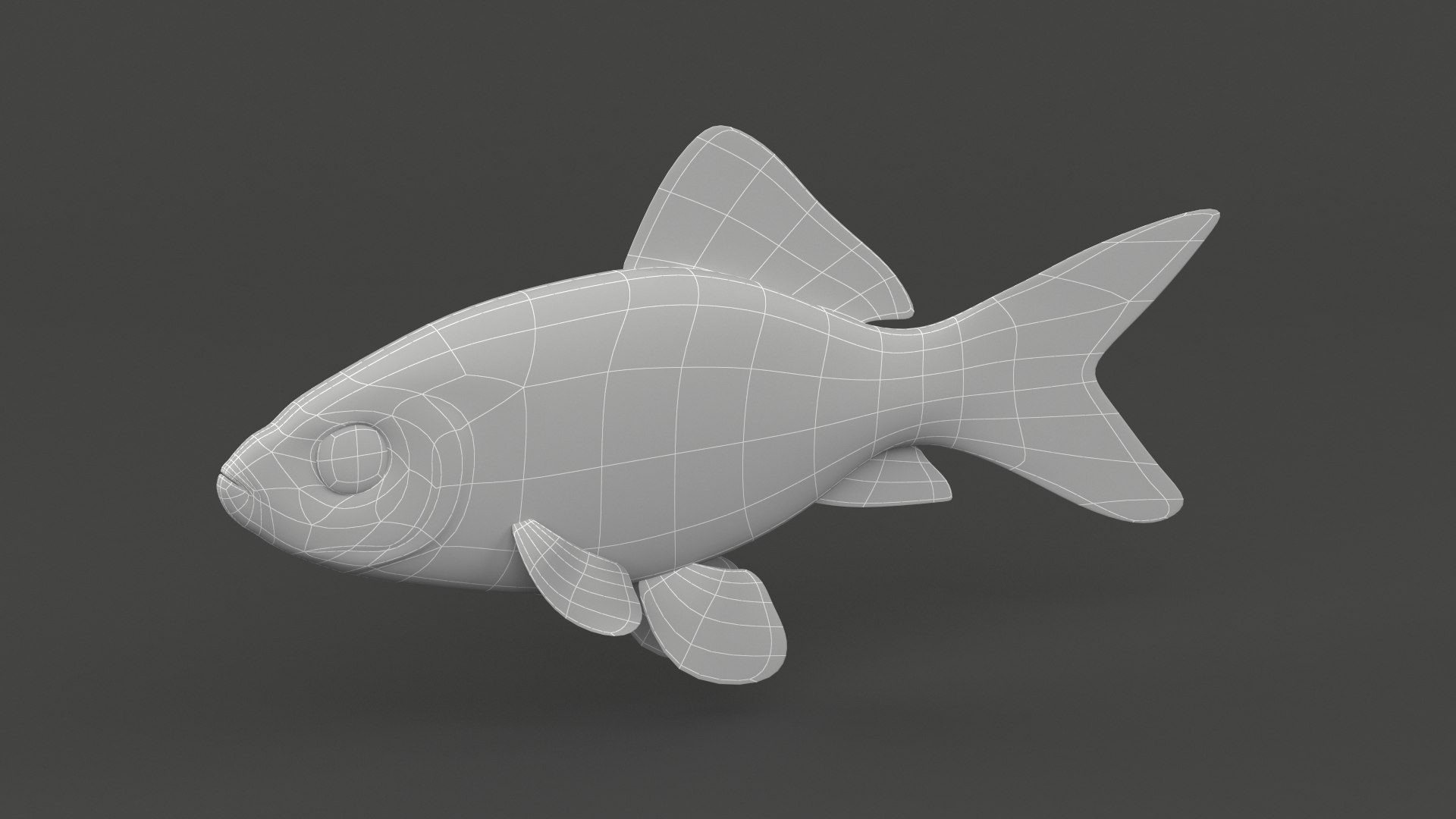 Gold Fish 3D Model - TurboSquid 2189037