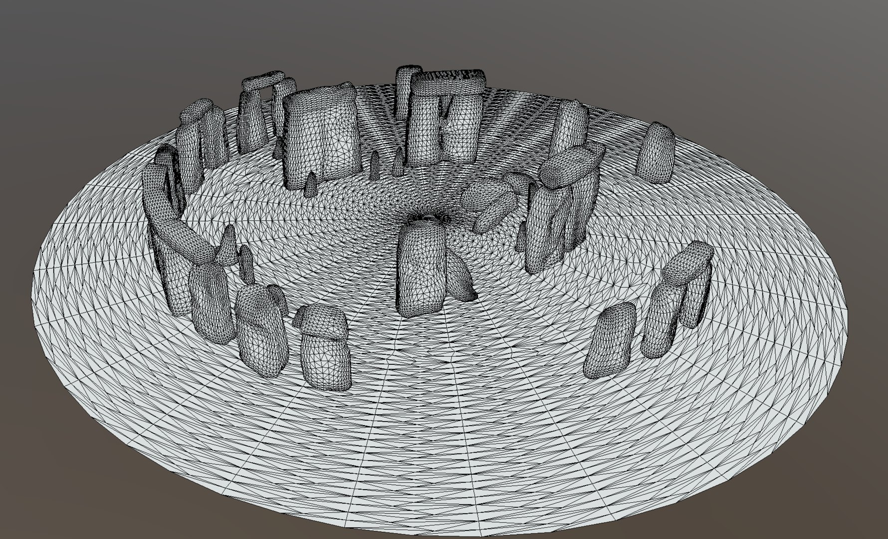 3D Stonehenge - TurboSquid 2408017