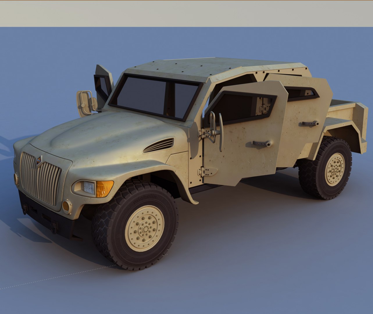Mxt-mva Armored Vehicle Max