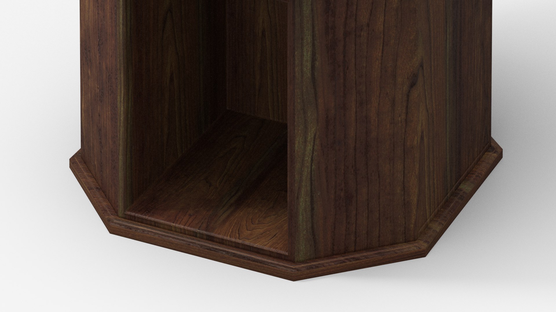 3D Classic Wooden Side Table Model - TurboSquid 2323996