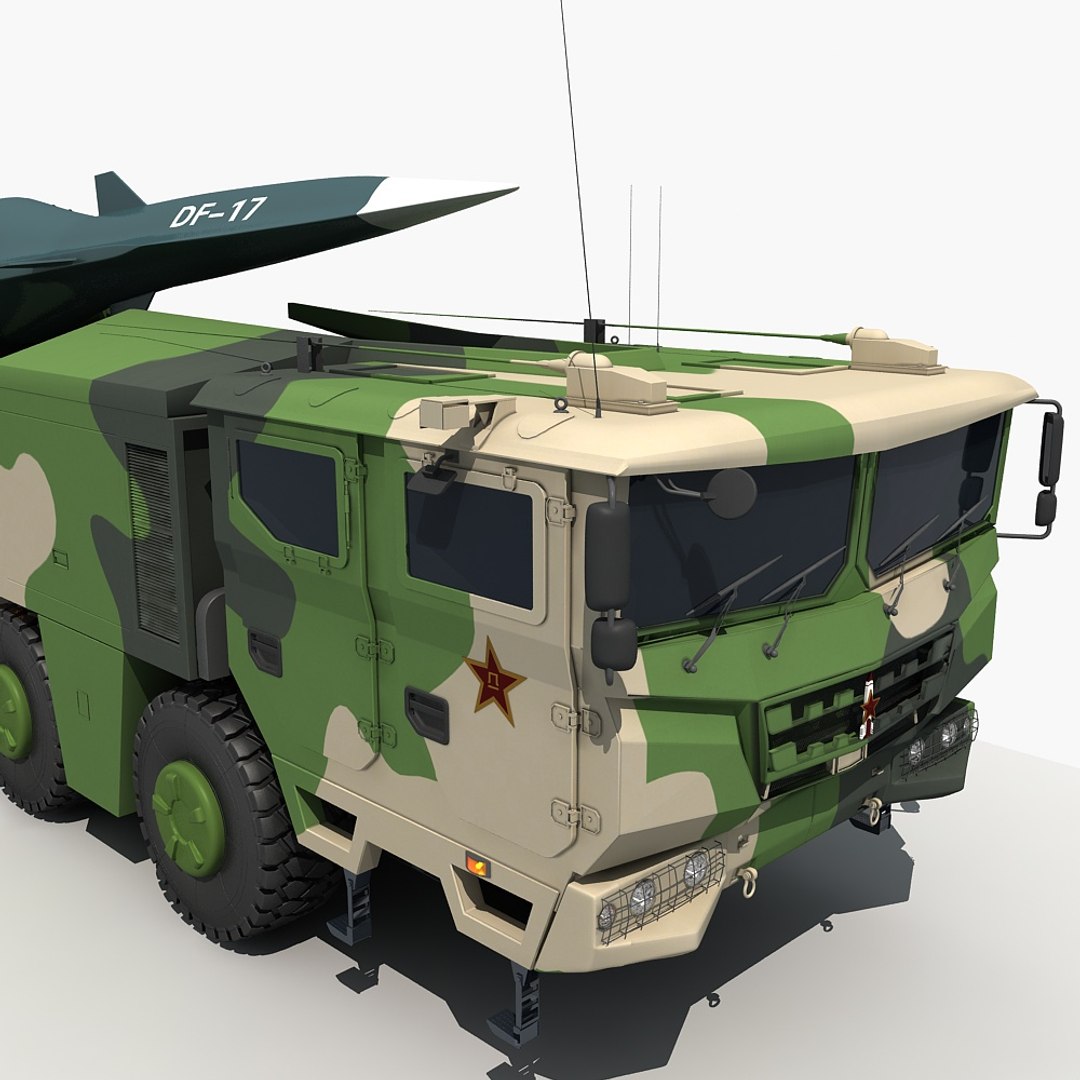 China Df 17 Hypersonic 3D Model - TurboSquid 1461163