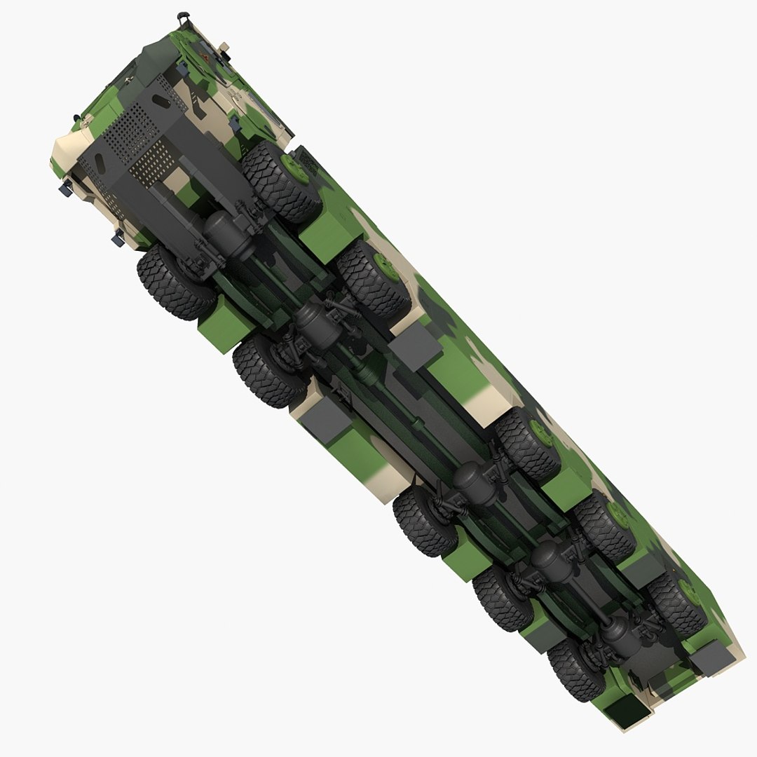 China Df 17 Hypersonic 3D Model - TurboSquid 1461163