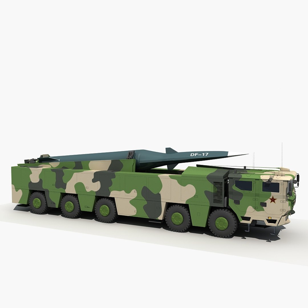 China df 17 hypersonic 3D model - TurboSquid 1461163