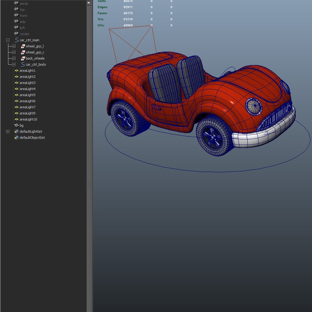 3d Model Cartoon Props