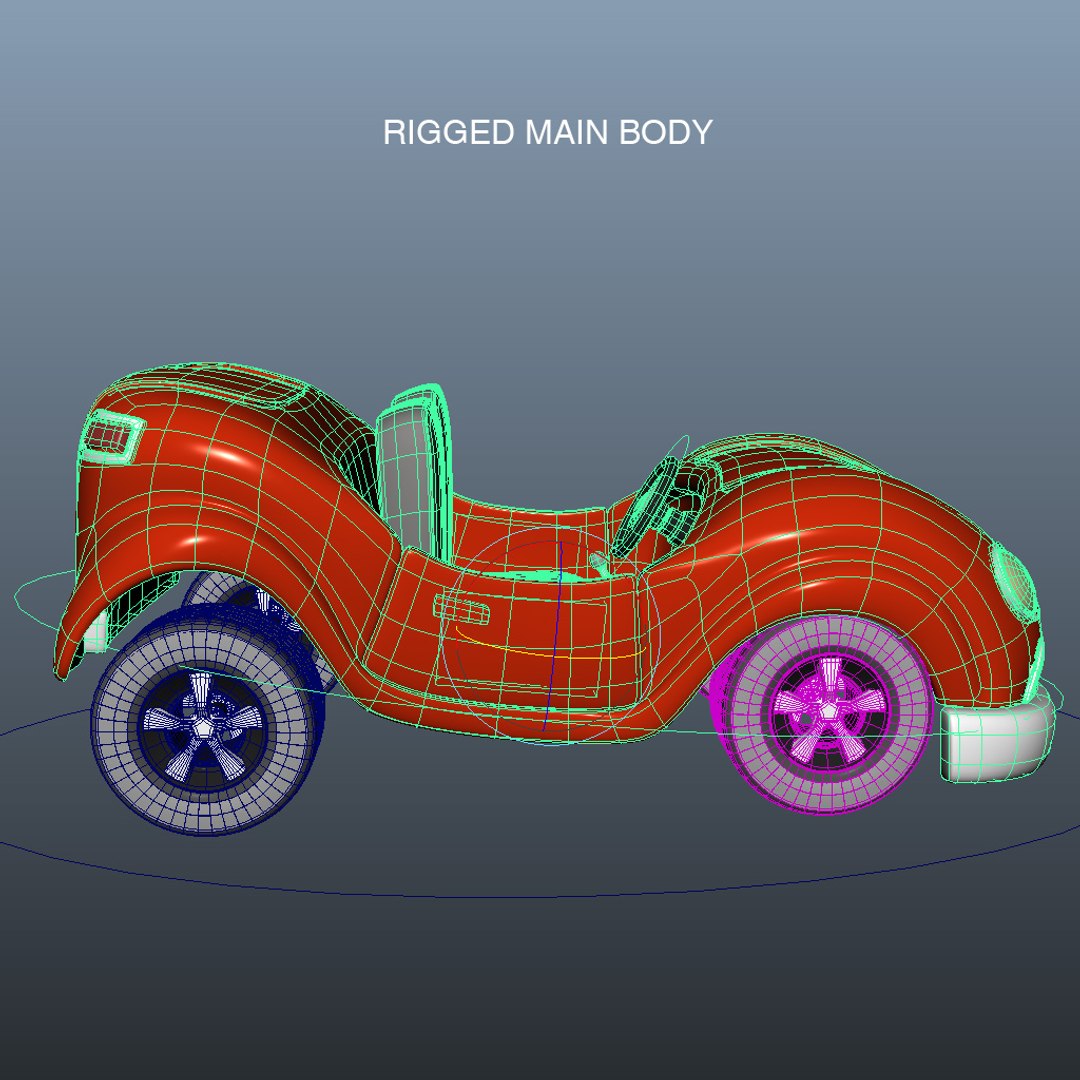 3d Model Cartoon Props