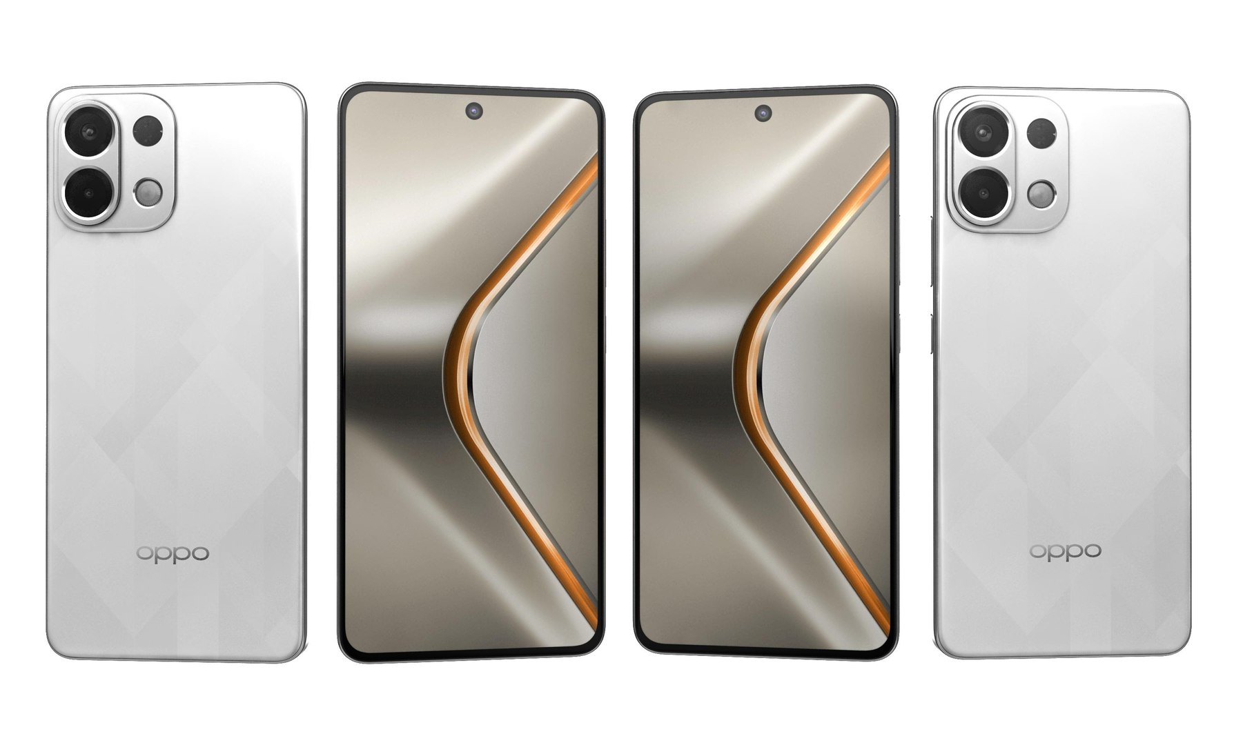 3D OPPO K12s Star White - TurboSquid 2398352