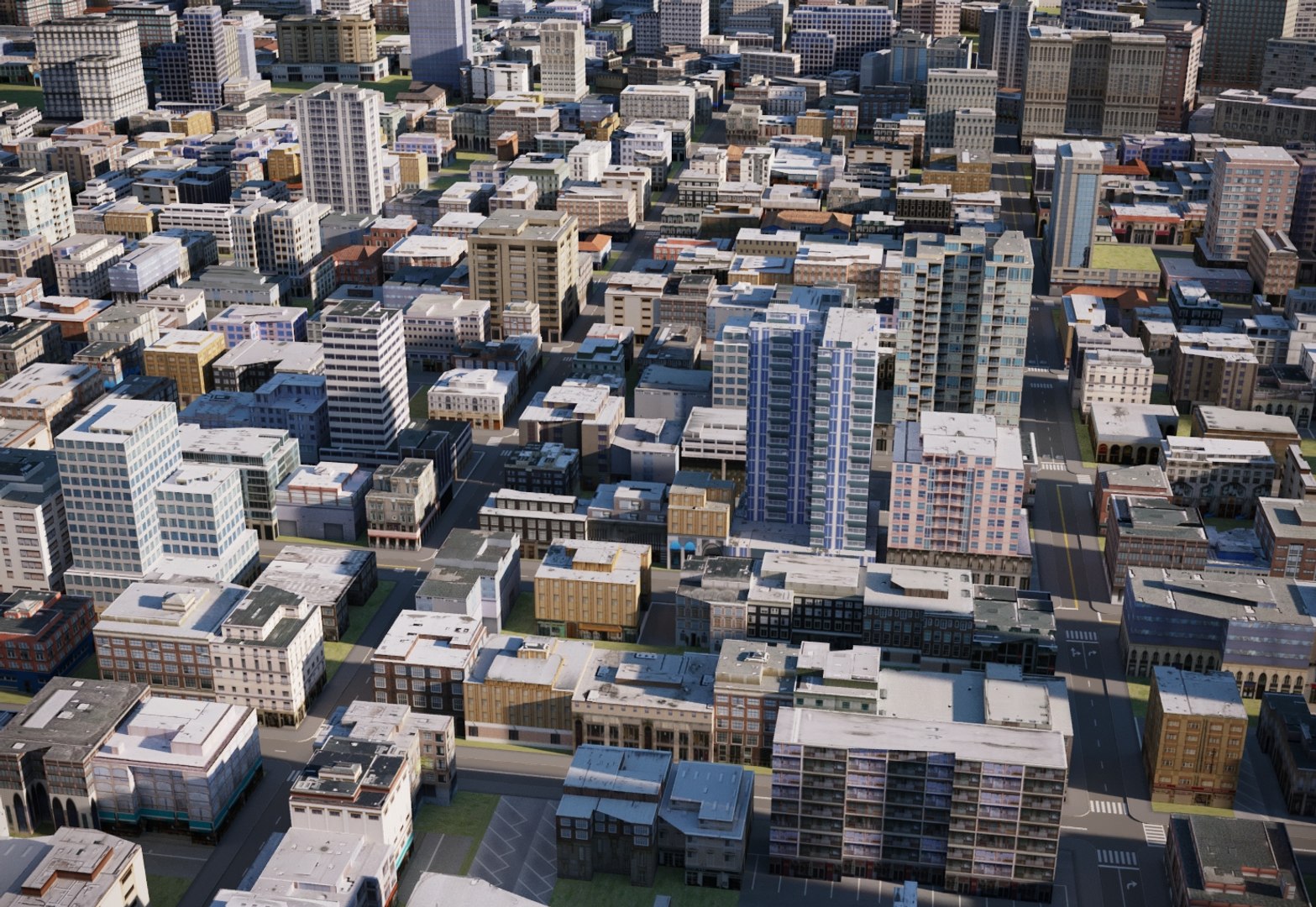 City Model - TurboSquid 1620549