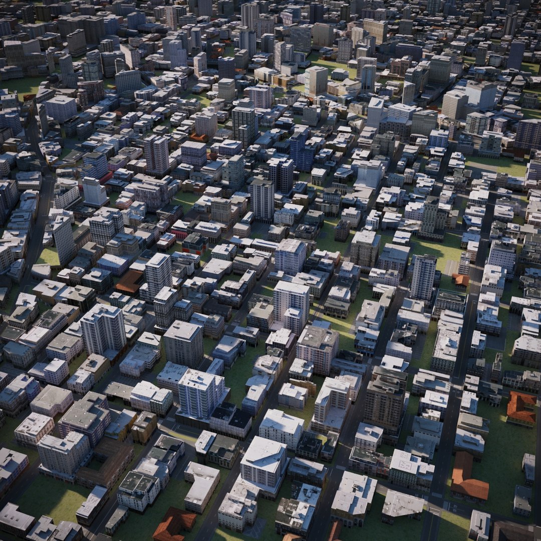 City Model - TurboSquid 1620549